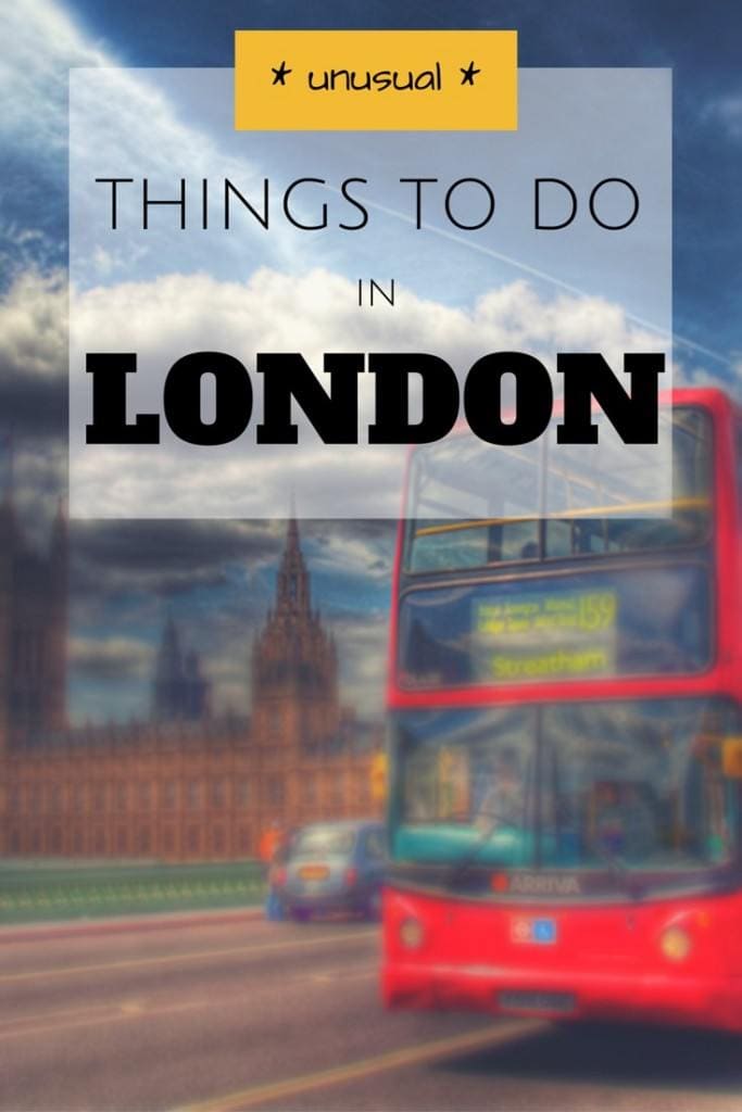 10 Quirky And Unusual Things To Do In London